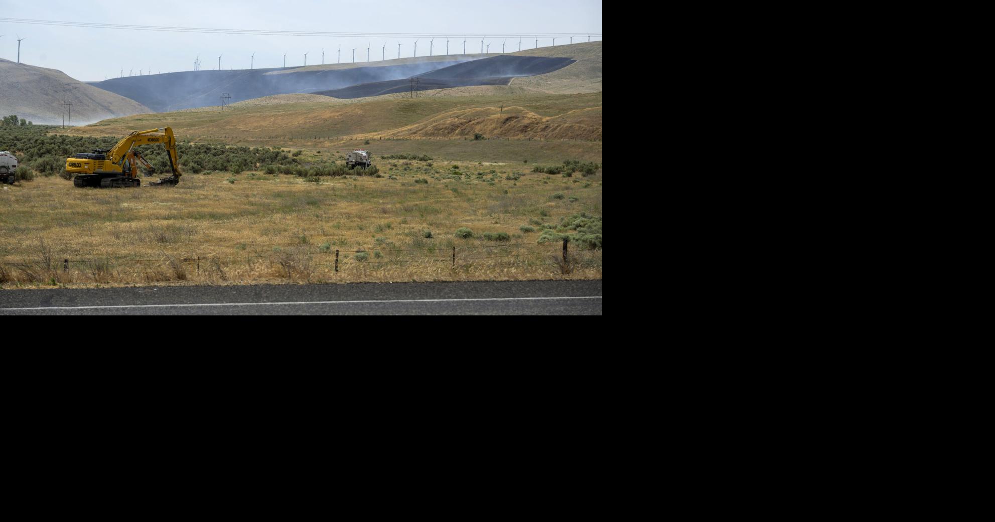 Vansycle Fire 60% contained with minimal fire activity overnight ...