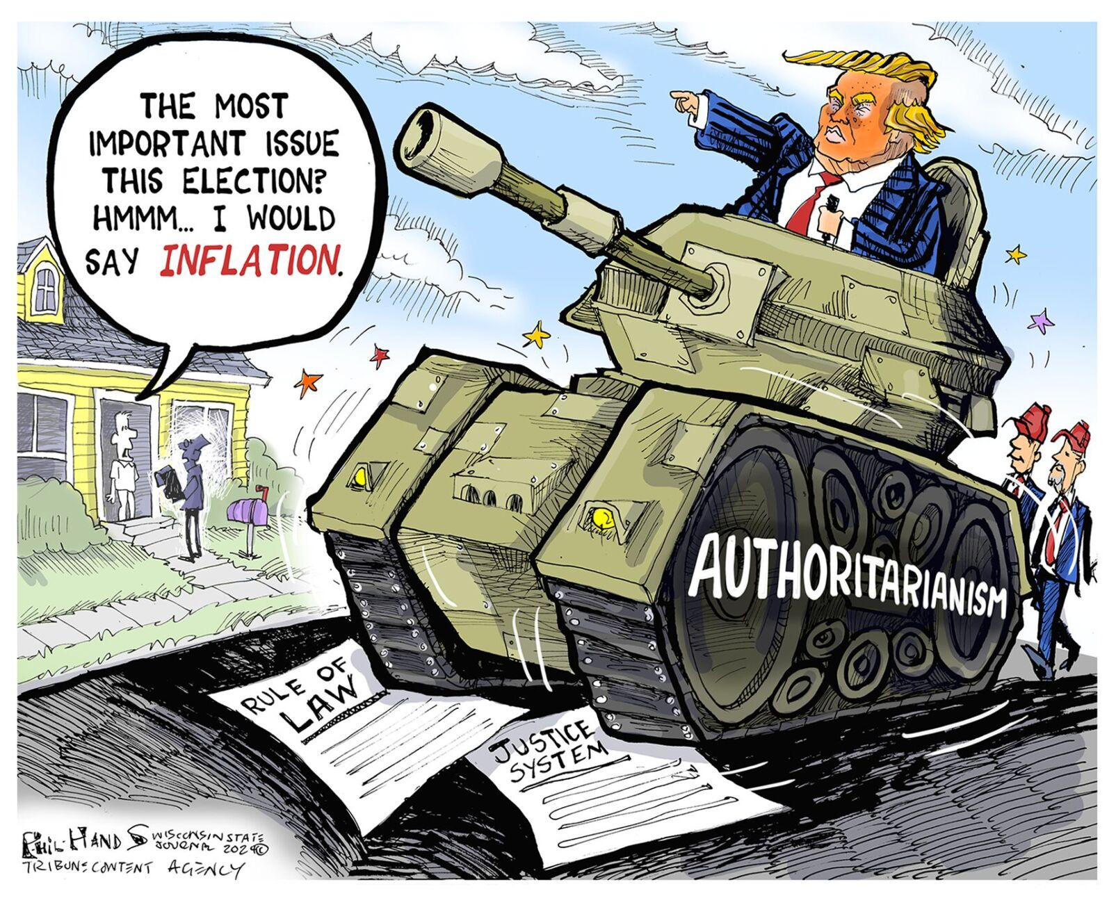 Editorial Cartoon: Phil Hands (May 2024) | Cartoons | union-bulletin.com