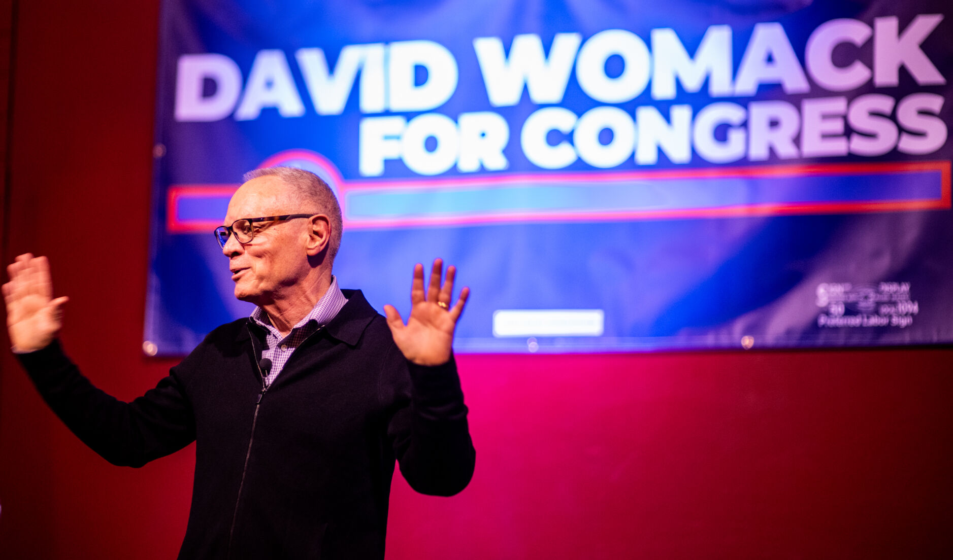 Walla Walla candidate for Congress David Womack addresses voters ...