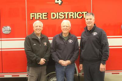 Two firefighters with combined century of volunteer service set to ...