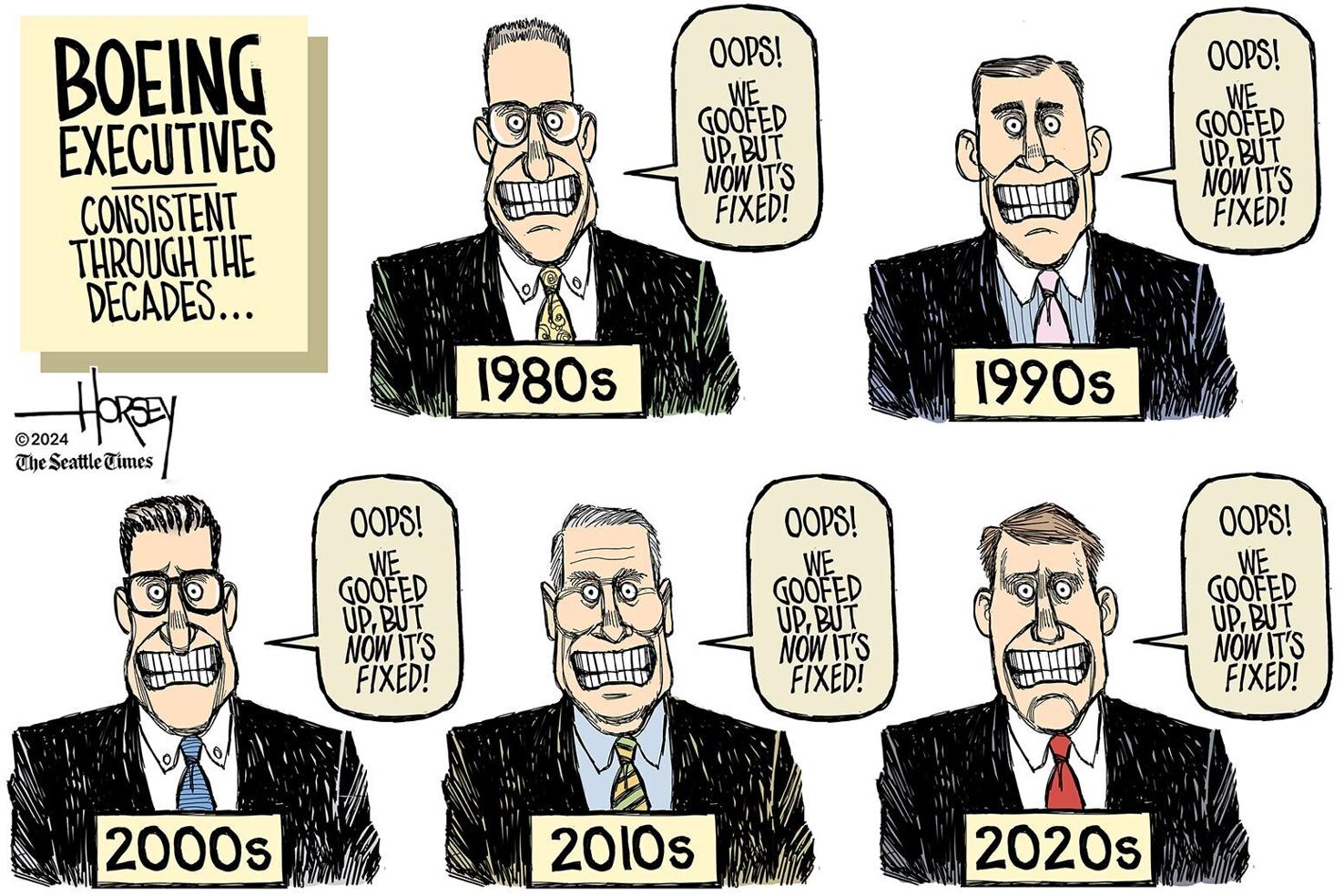 Editorial Cartoon: David Horsey (Jan. 27, 2024) | Cartoons | union-bulletin.com