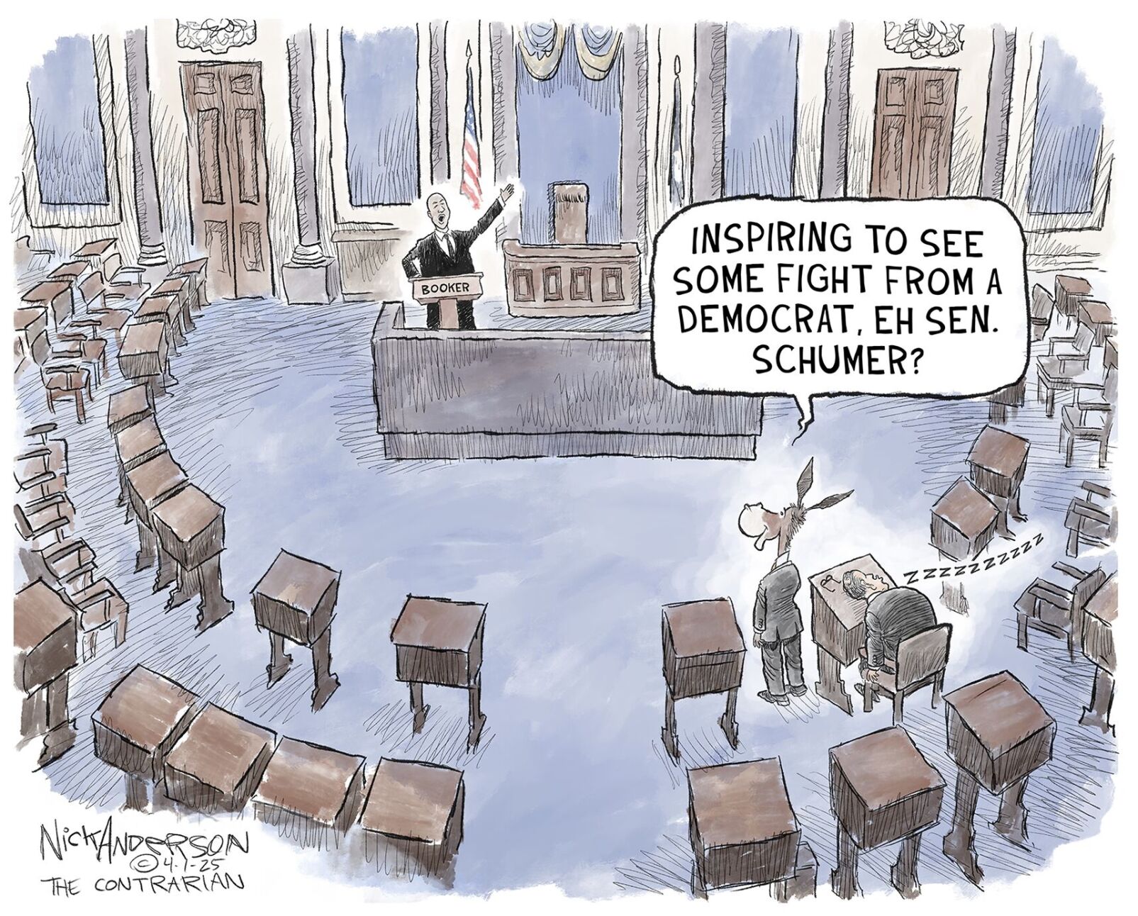 Editorial Cartoon: Nick Anderson (April 5, 2025) | Cartoons | union ...