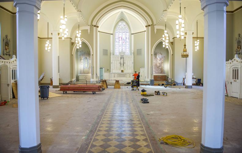 Altar restorations underway at Walla Walla’s historic St. Patrick ...