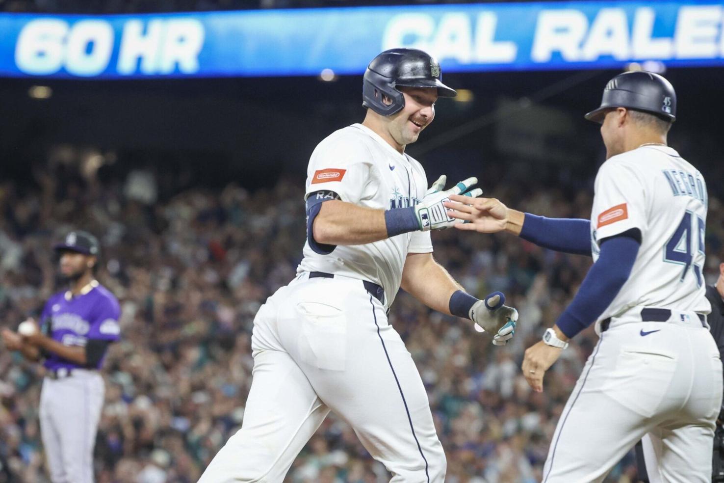 Cal Raleigh could be first M’s slugger to lead MLB in homers | Mariners ...