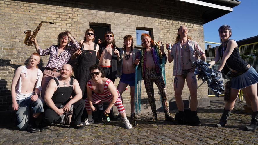 A raucous Copenhagen crowd cheers Denmark’s 2026 Mullet Championship ...