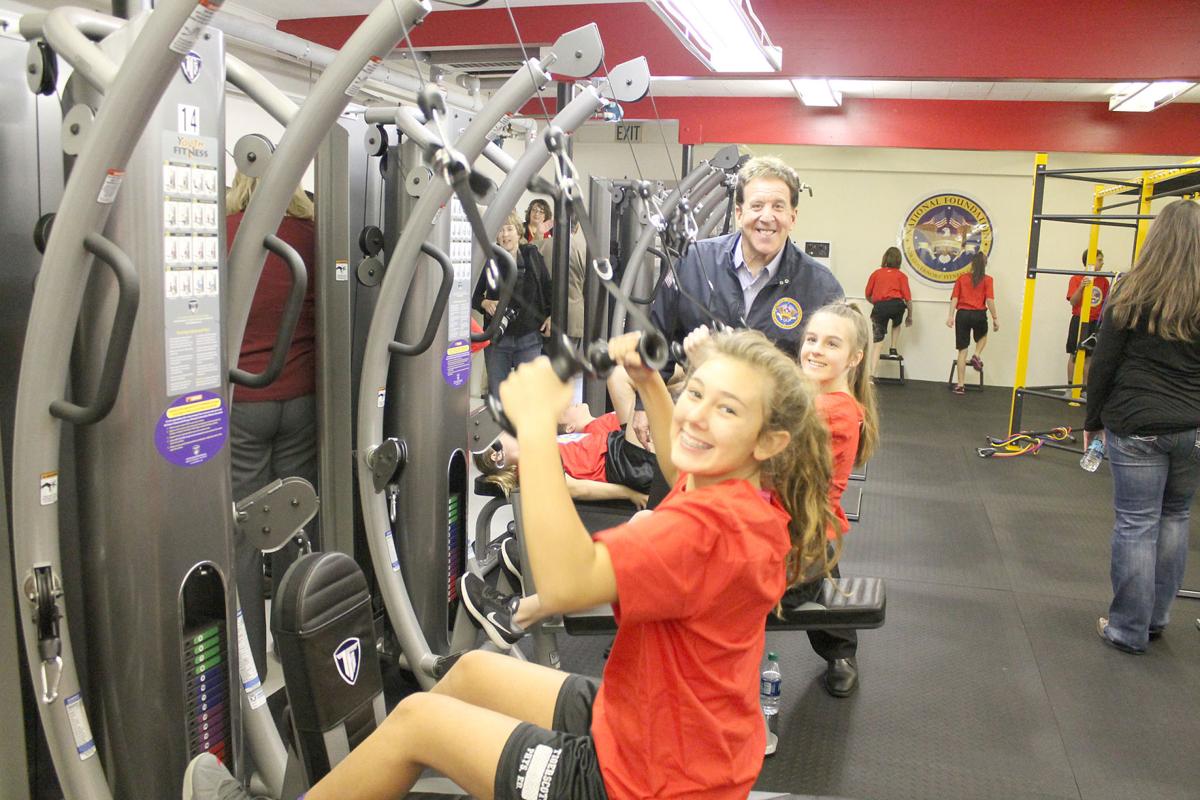 (With video) Weston Middle School fitness center celebrated | Health ...
