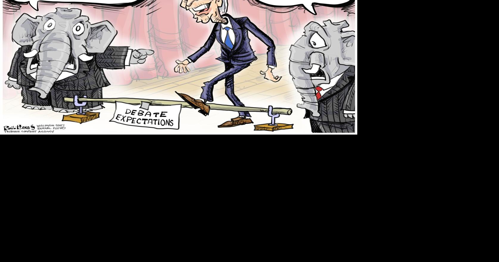 Editorial Cartoon: Phil Hands (June 25, 2024) | Cartoons | union ...