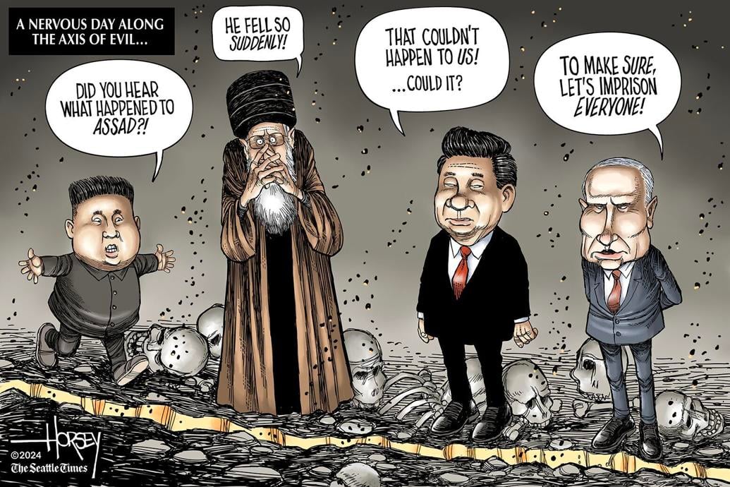 Editorial Cartoon: David Horsey (Dec. 14, 2024) | Cartoons | union ...