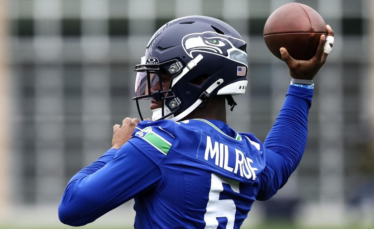 Can Seahawks fans expect more of Jalen Milroe at quarterback in Year 2 ...
