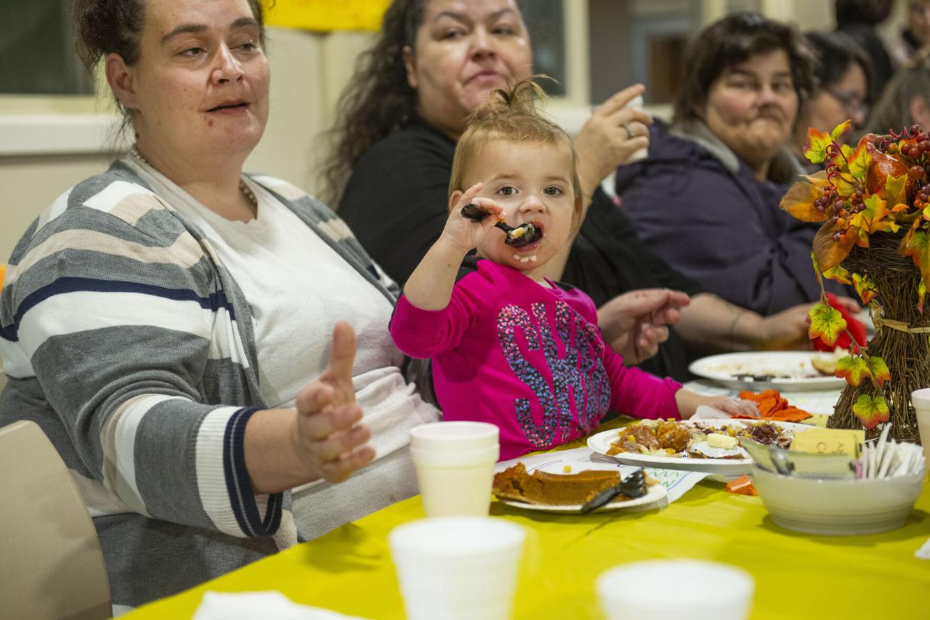 Volunteers serve food, gratitude at community dinner at DeSales ...
