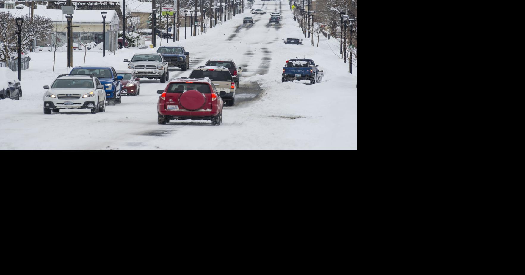 Travel Alert: Snowfall in Blue Mountains closes Highway 204 in Oregon ...