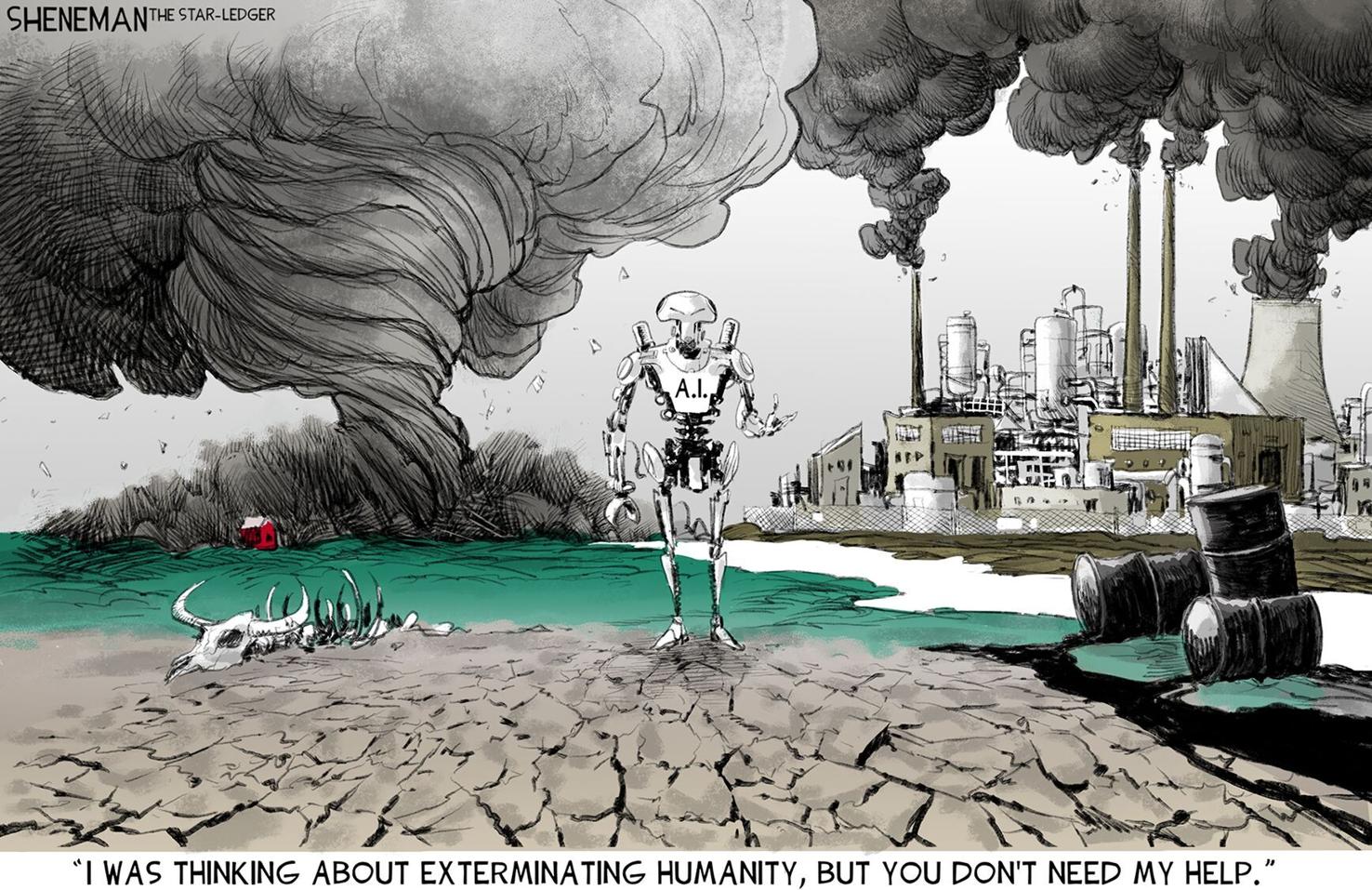 Editorial Cartoon: Drew Sheneman (June 11, 2023) | Cartoons | union ...