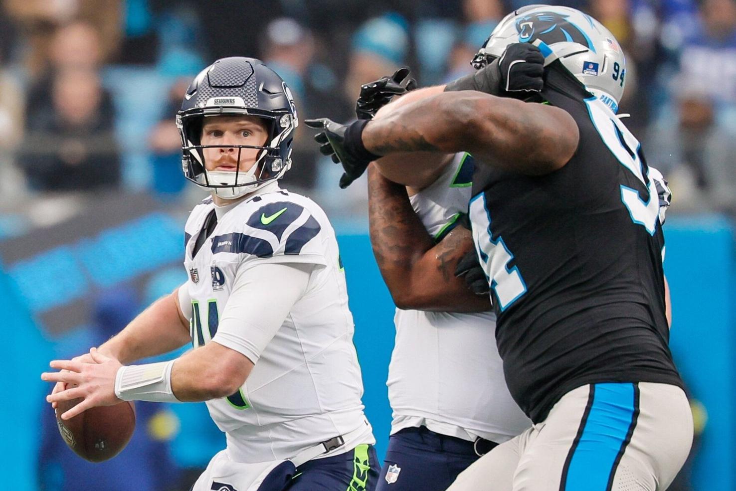 Once again, Seahawks QB Sam Darnold faces the bright lights in Week 18 ...