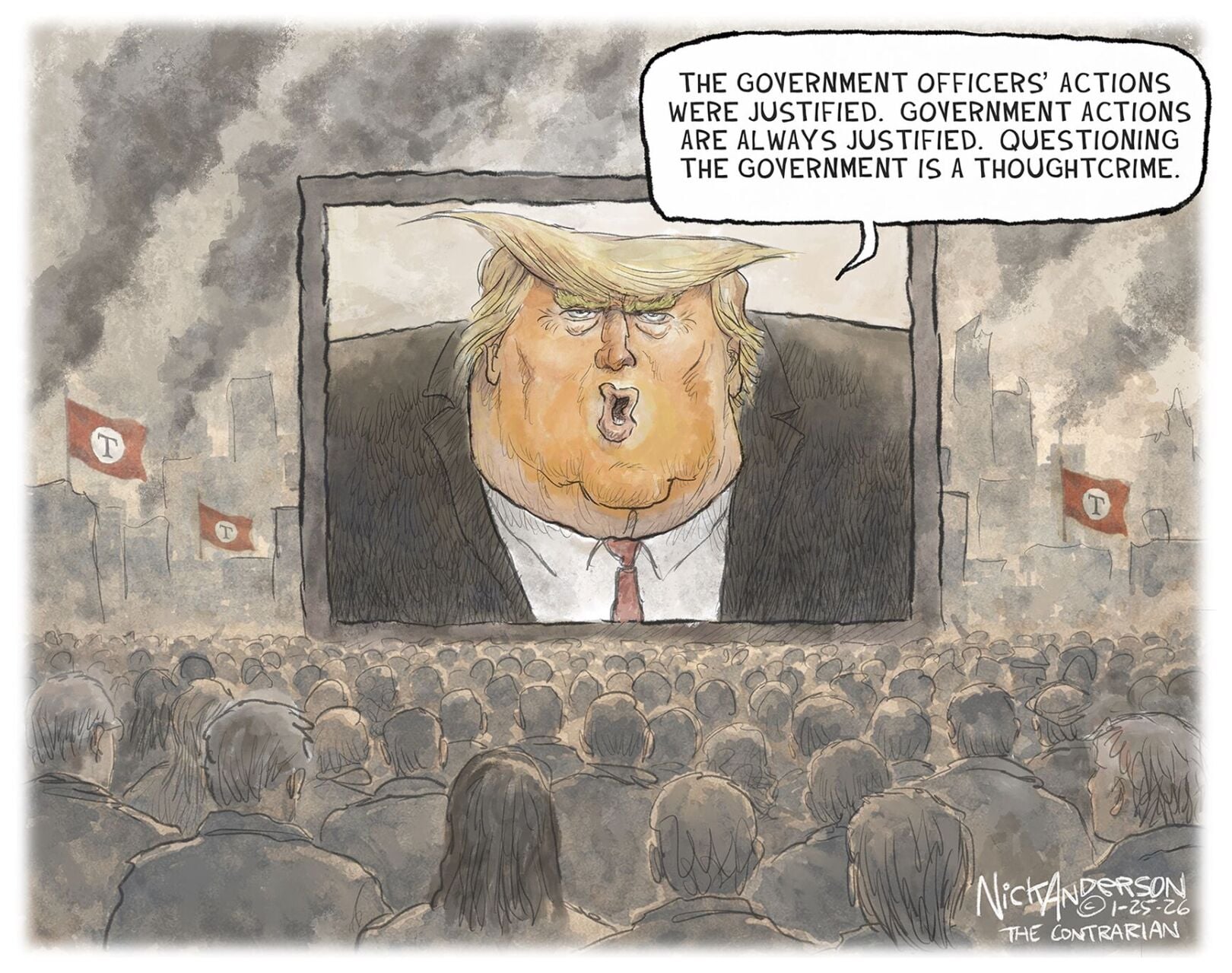 Editorial Cartoon: Nick Anderson (Jan. 28, 2026) | Cartoons | union ...