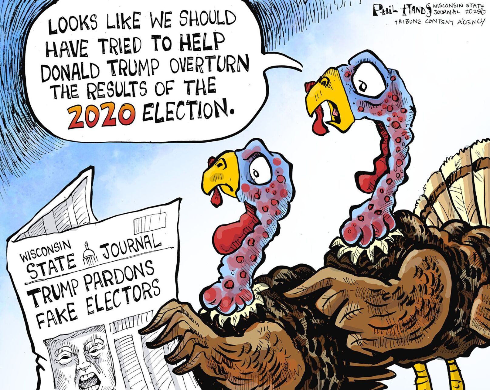 Editorial Cartoon: Phil Hands (Nov. 15, 2025) | Cartoons | union ...