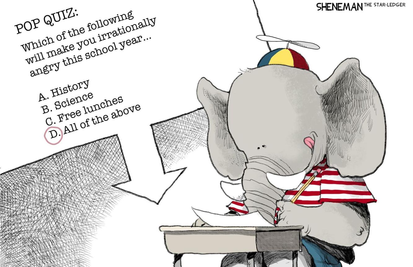 Editorial Cartoon: Drew Sheneman (Sept. 2, 2023) | Cartoons | union ...