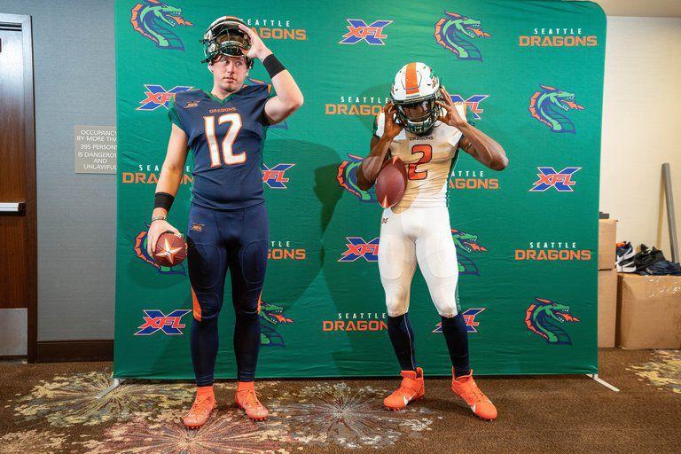 Seattle Dragons unveil XFL uniforms, which get thumbs up from two ...