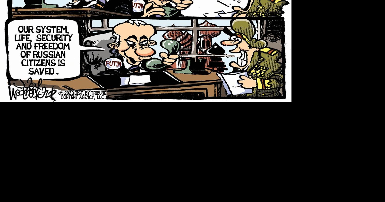 Editorial Cartoon: Joey Weatherford (July 2, 2023) | Cartoons | union ...