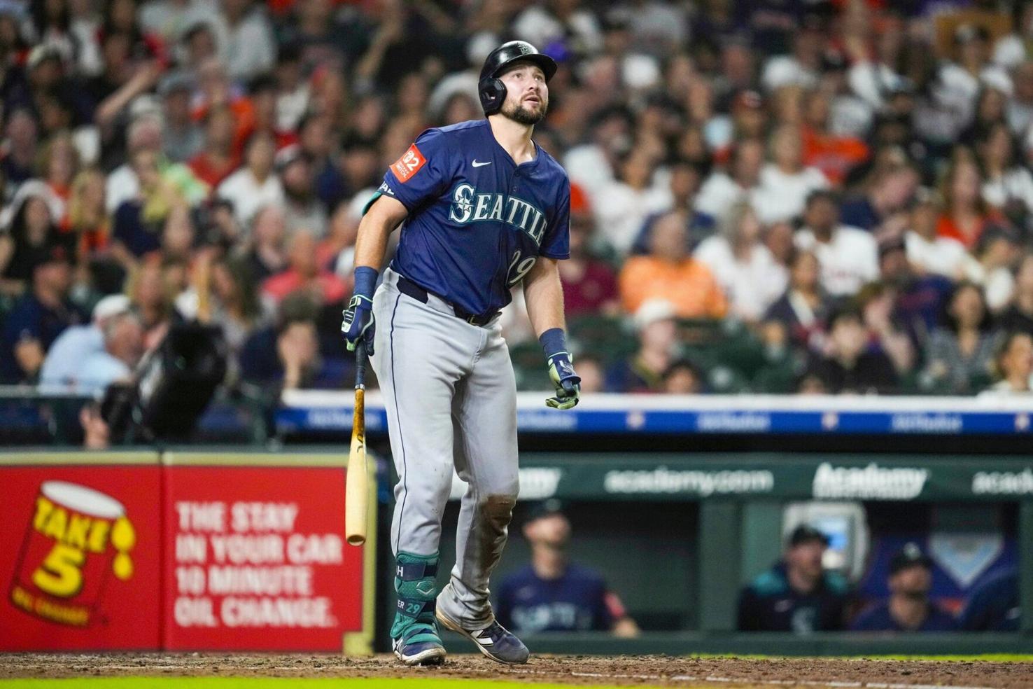 Cal Raleigh in elite company among MLB’s best catchers | Mariners extra ...