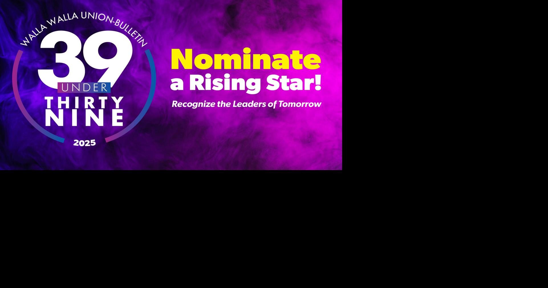 Reminder: 39 Under 39 nomination period closes Tuesday | Local | union ...