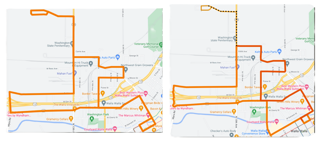 Walla Walla Valley Transit plans route changes for 2025 ...