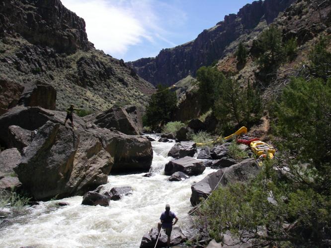 Rocks, and water, fill Jarbidge-Bruneau rafting trip | Outdoor ...