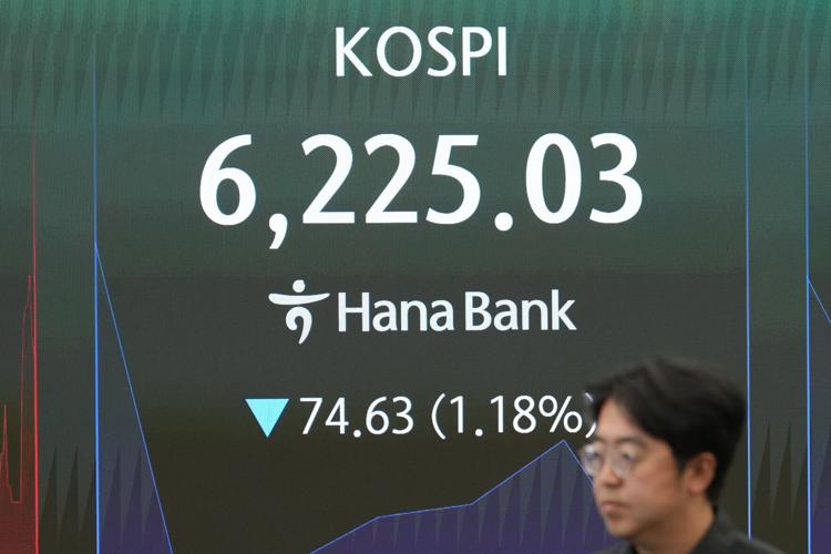 Wall Street drifts below its all-time high as oil prices keep swinging ...