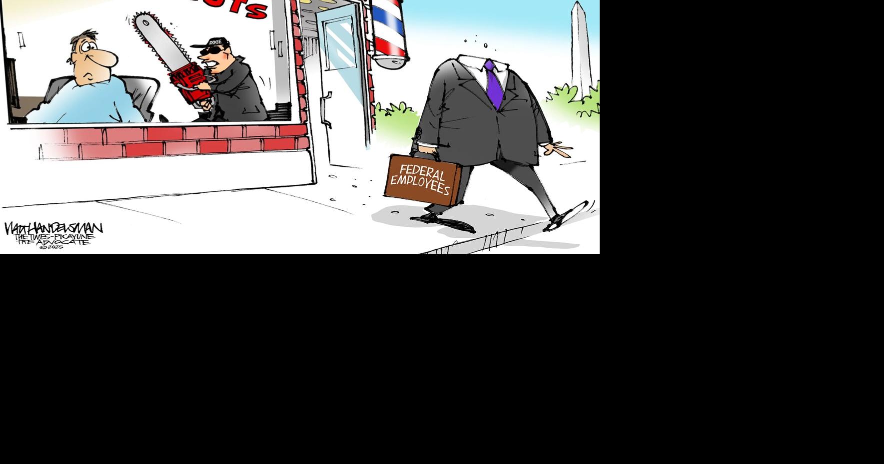 Editorial Cartoon: Walt Handelsman (March 1, 2025) | Cartoons | union ...
