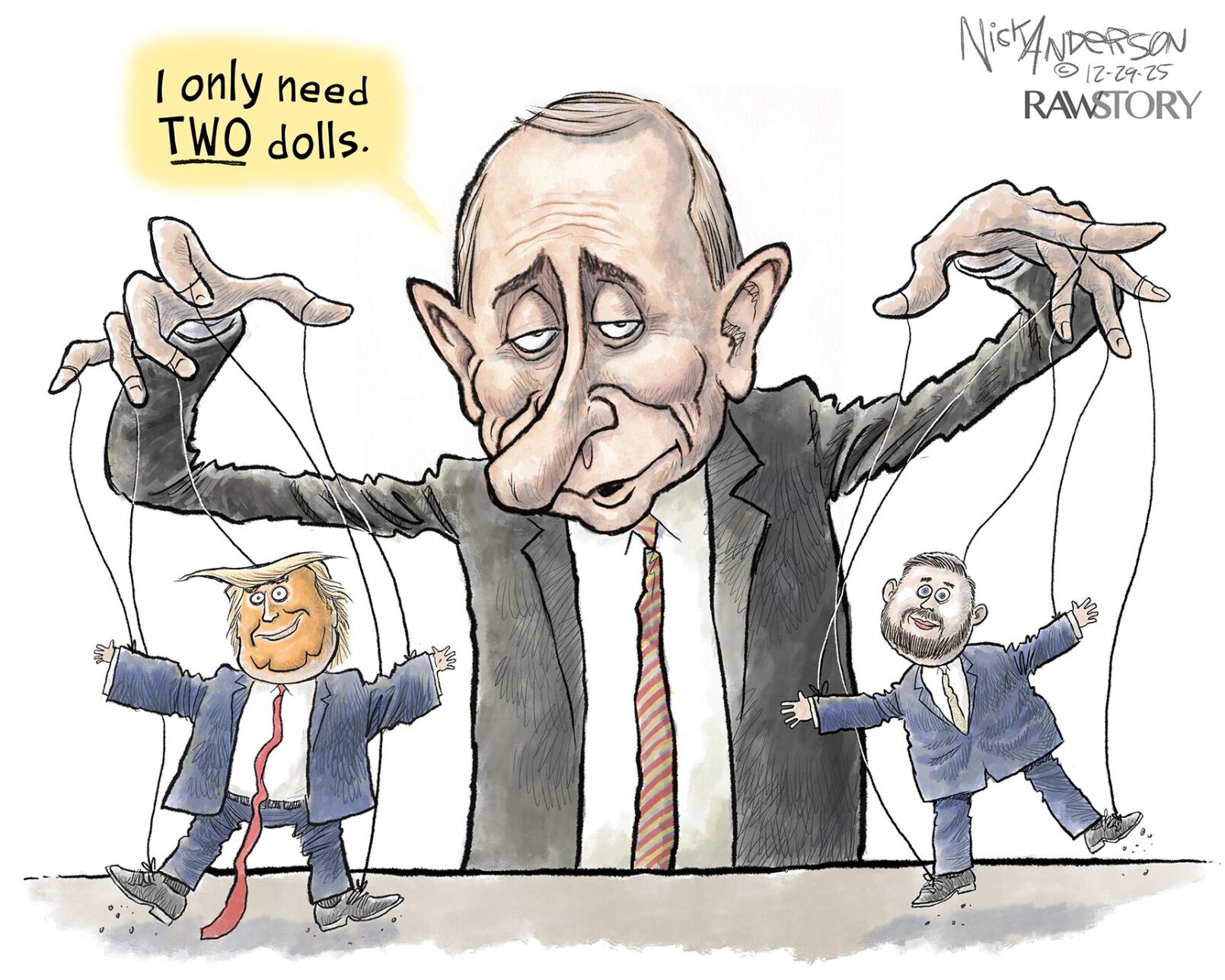 Editorial Cartoon: Nick Anderson (Jan. 3, 2026) | Cartoons | union ...