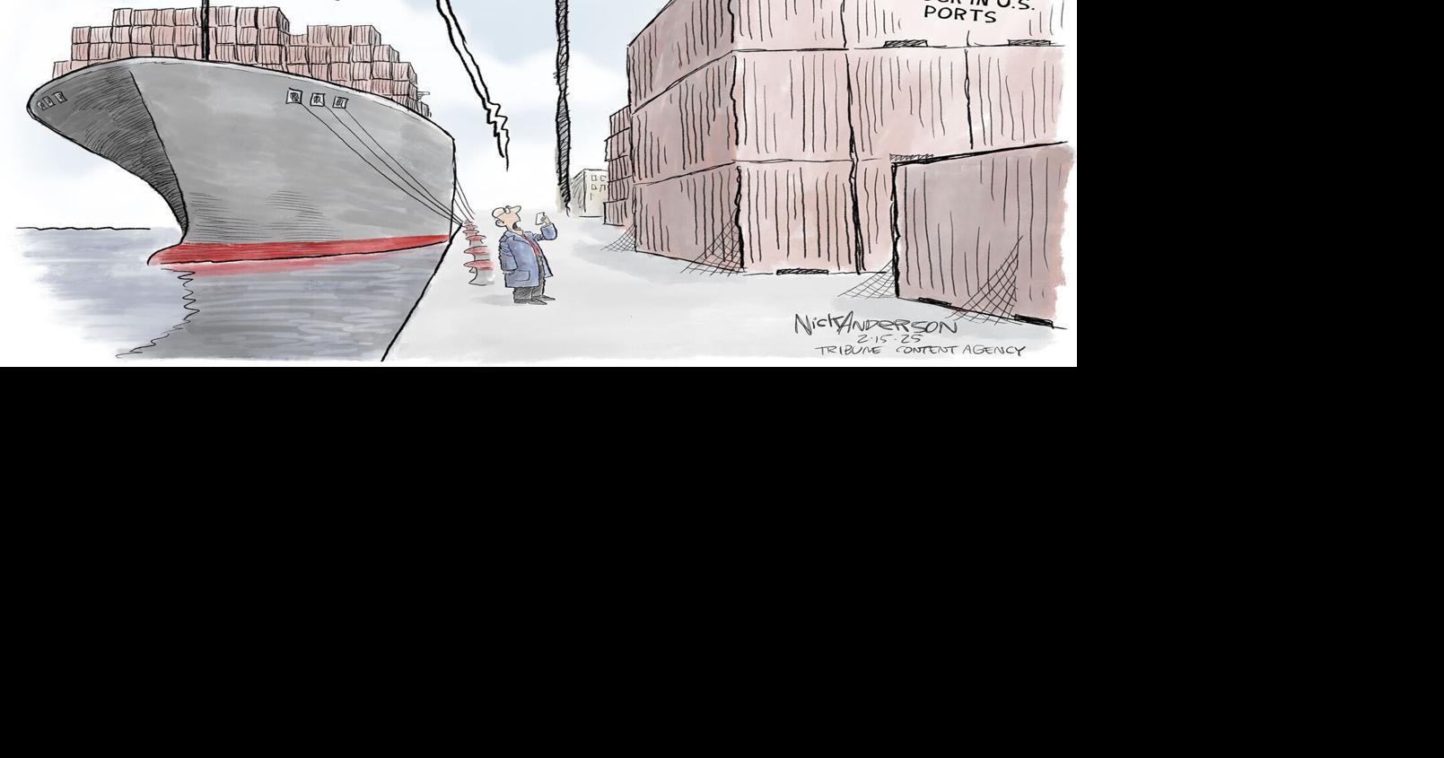 Editorial Cartoon: Nick Anderson (Feb.19, 2025) | Cartoons | union ...