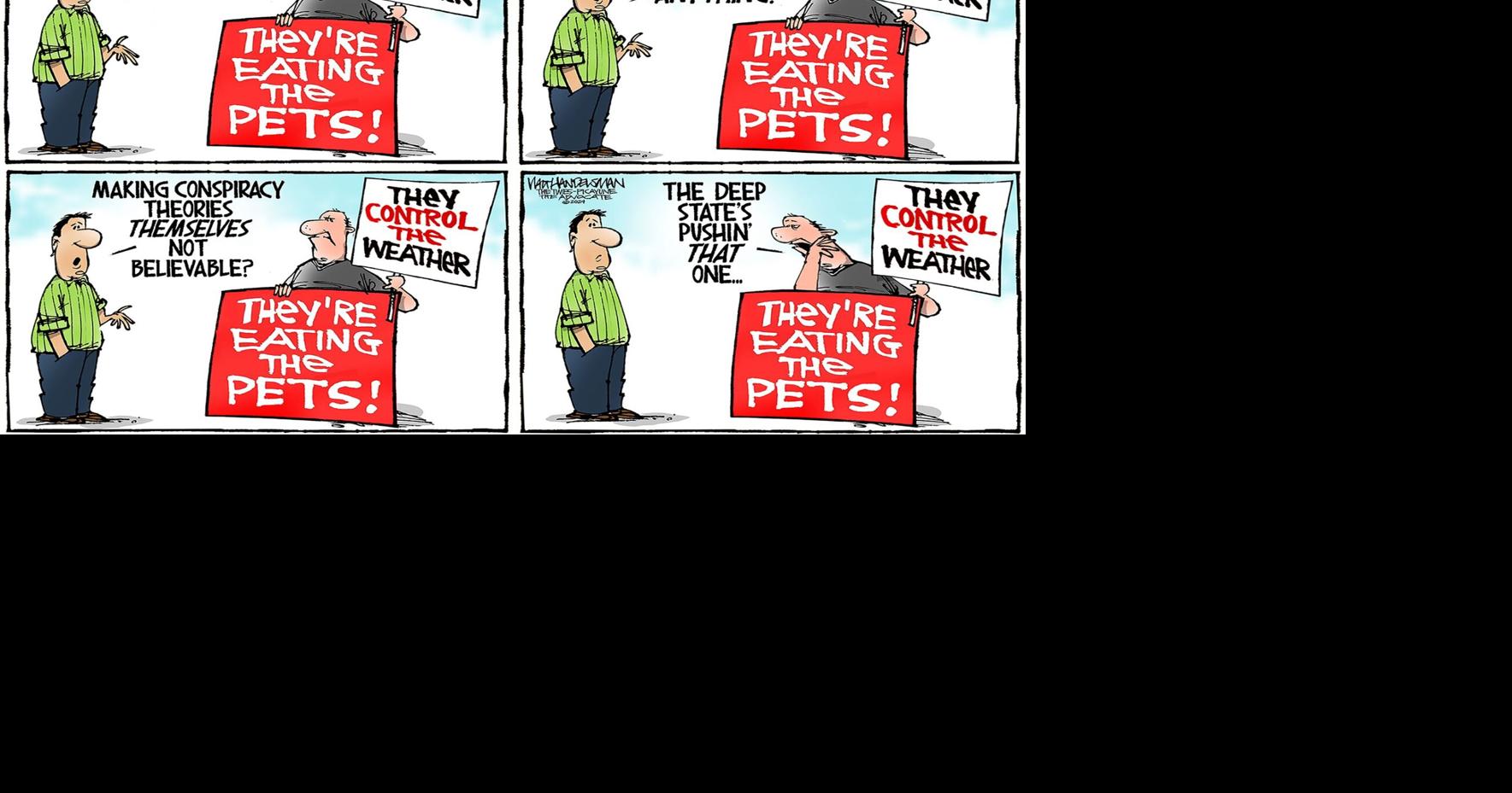 Editorial Cartoon: Walt Handelsman (Oct. 11, 2024) | Cartoons | union ...