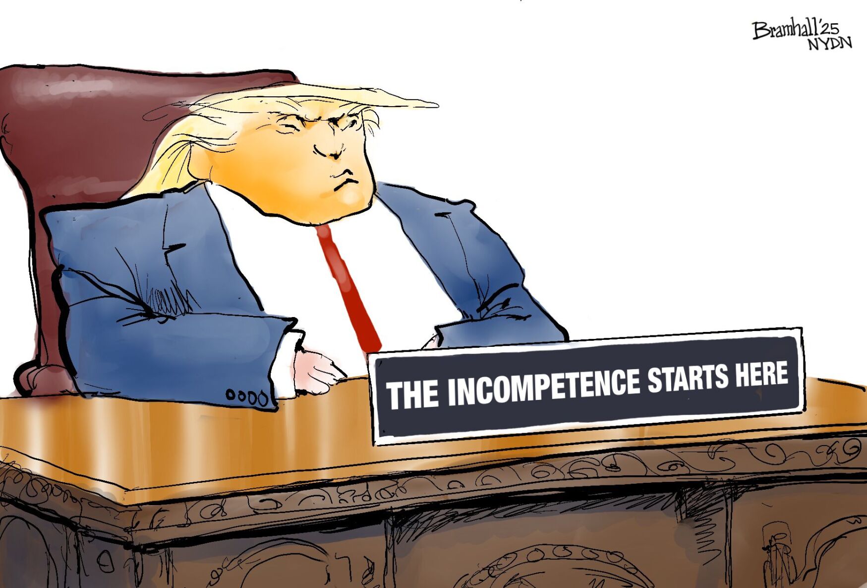 Editorial Cartoon: Bill Bramhall (March 28, 2025) | Cartoons | union ...