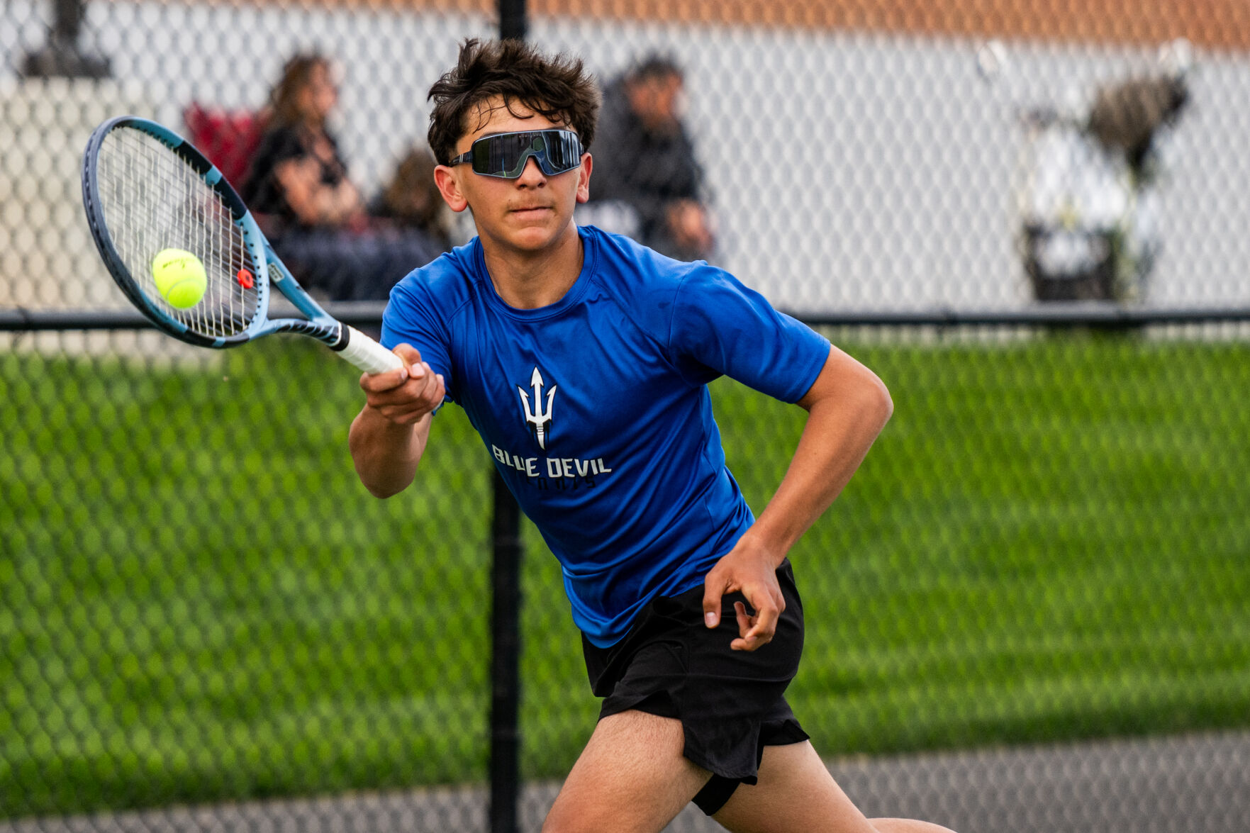 Blue Devils boys, girls squads fall to Hanford on Senior day | Photo ...