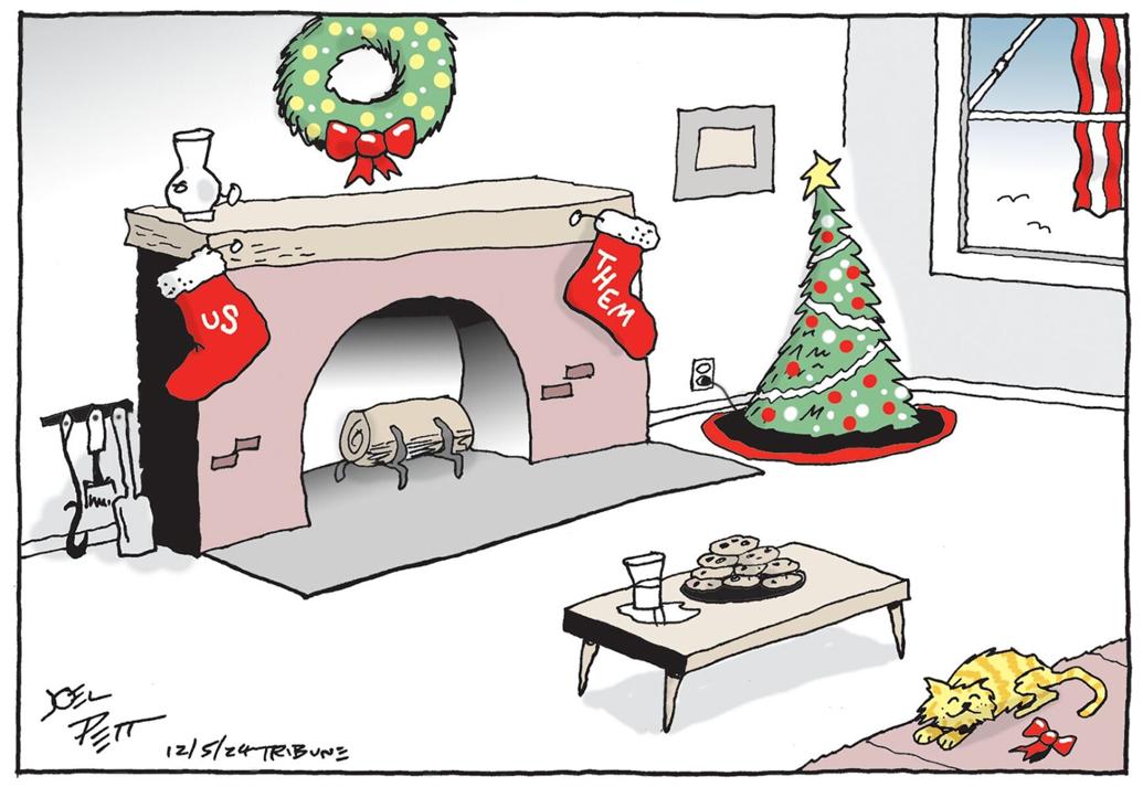 Editorial Cartoon: Joel Pett (Dec. 10, 2024) | Cartoons | union ...
