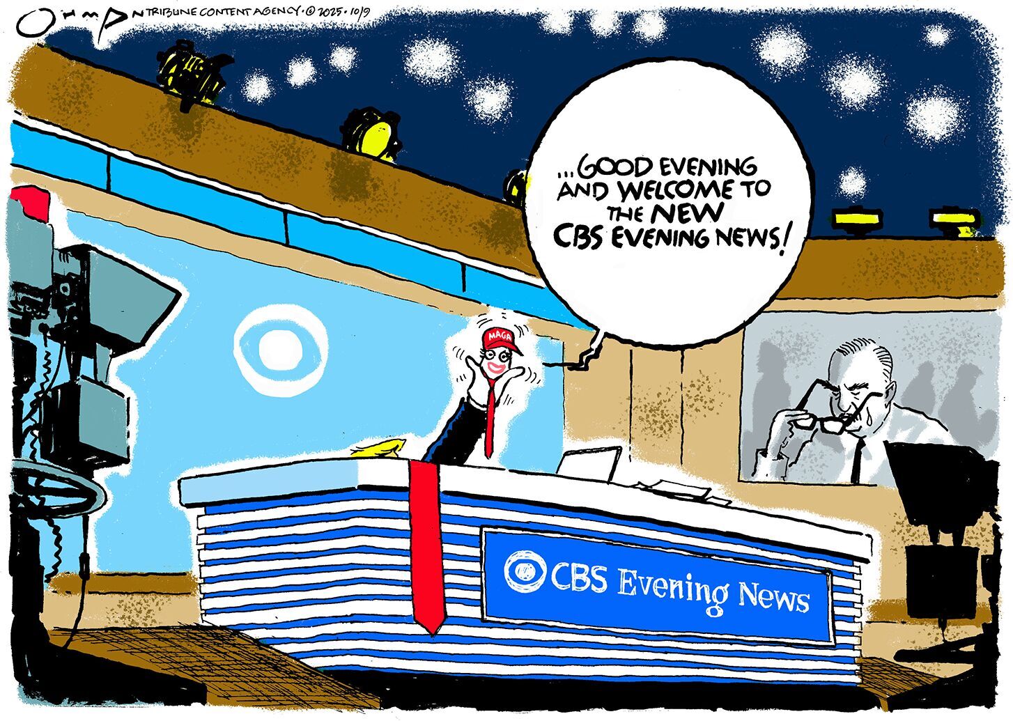 Editorial Cartoon: Jack Ohman (Oct. 11, 2025) | Cartoons | union ...