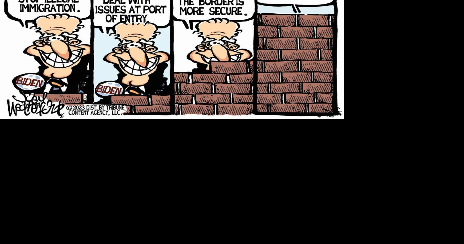 Editorial Cartoon: Joey Weatherford (Oct. 21, 2023) | Cartoons | union ...