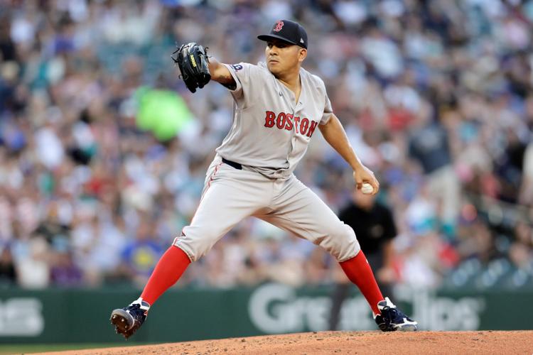 Red Sox left-hander Ranger Suarez loses no-hit bid in 7th inning ...