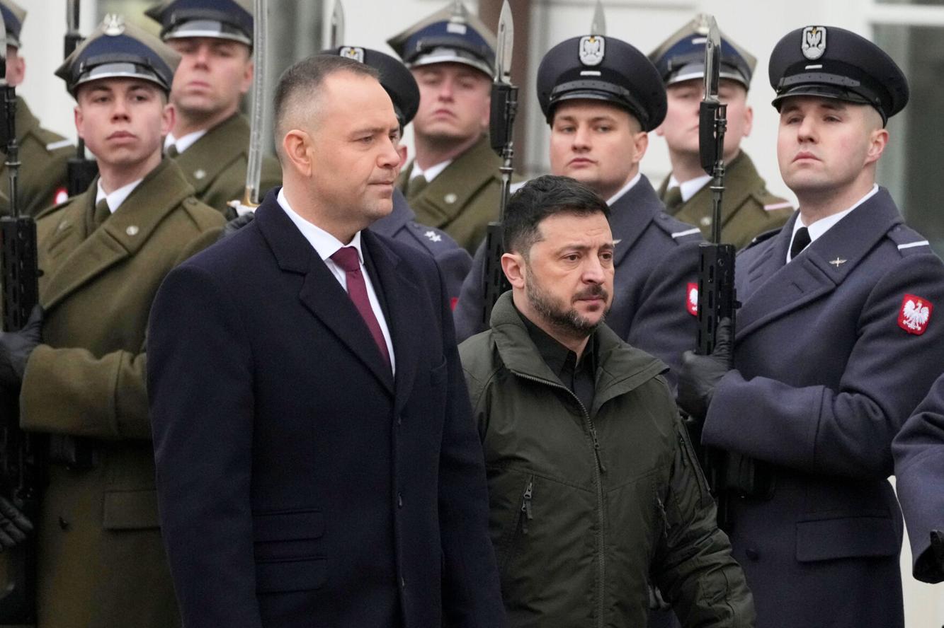 Zelenskyy returns Poland's highest honor after Polish leader revokes it ...