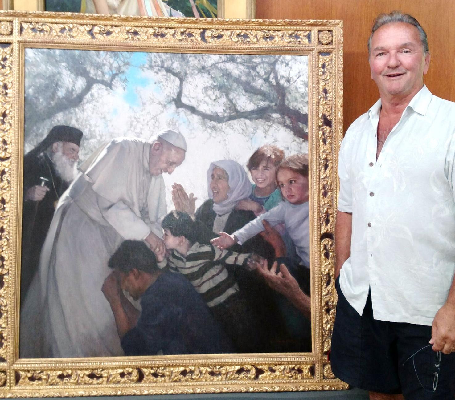 Painting by WW woman’s brother gifted to pope | Etcetera | union ...