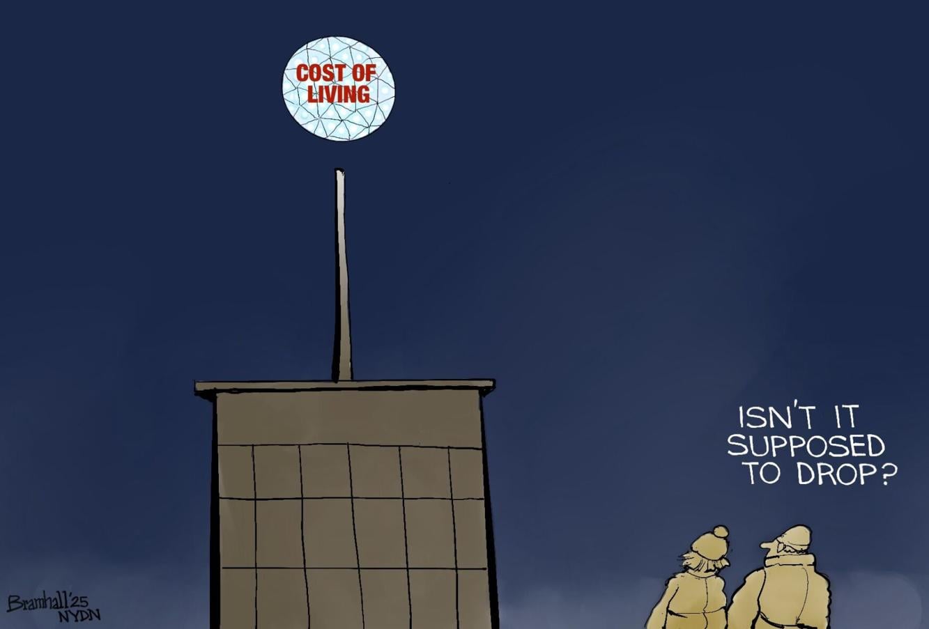 Editorial Cartoon: Bill Bramhall (Jan. 2, 2026) | Cartoons | union ...