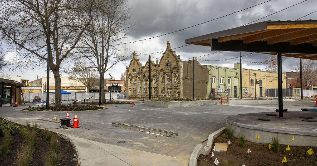 Event space at Heritage Square Park set for completion by end of May ...