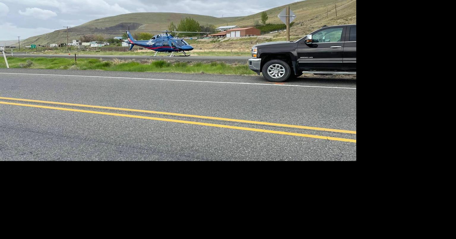 Crash near Wallula Junction activates Lifeflight, closes U.S. Highway ...