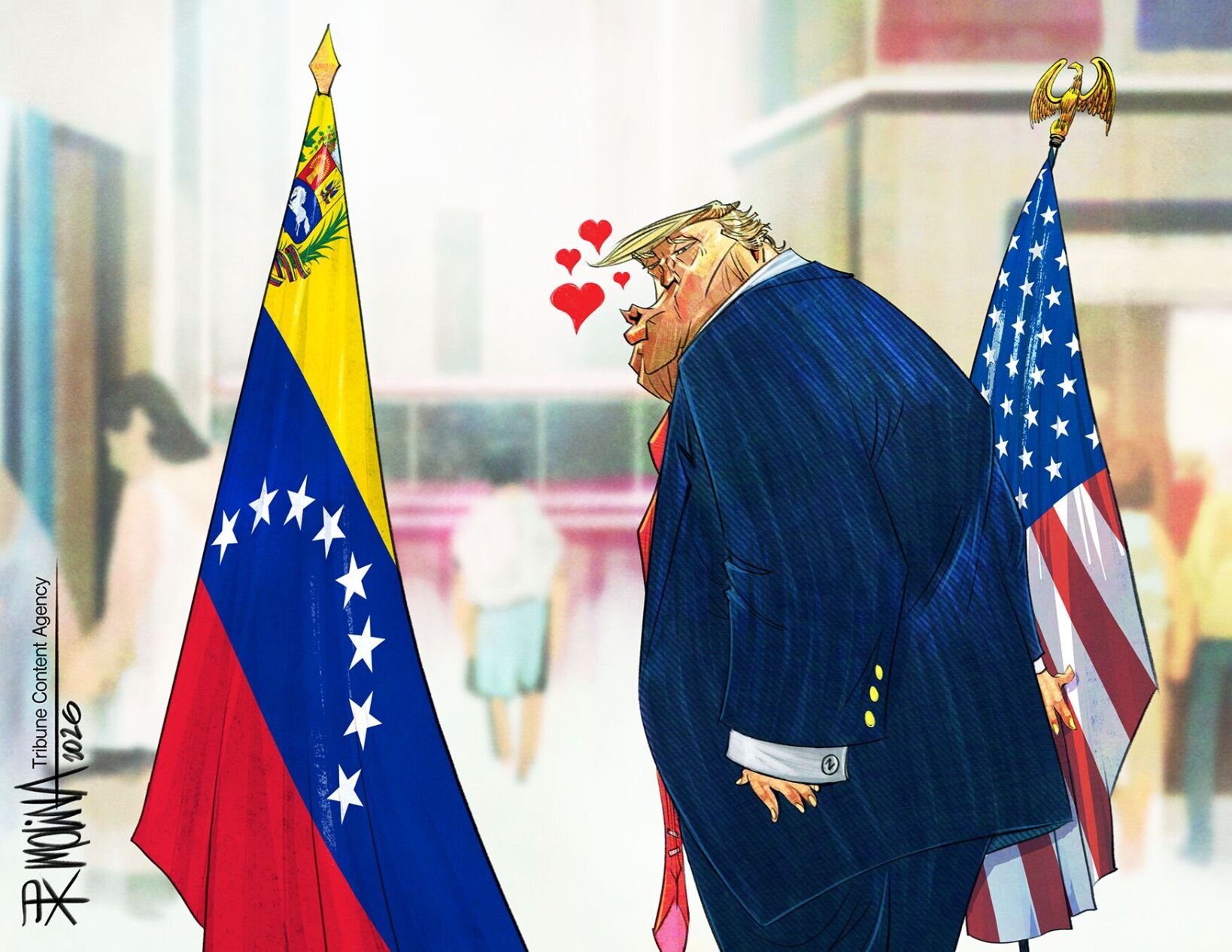 Editorial Cartoon: Pedro Molina (Jan. 10, 2026) | Cartoons | union ...