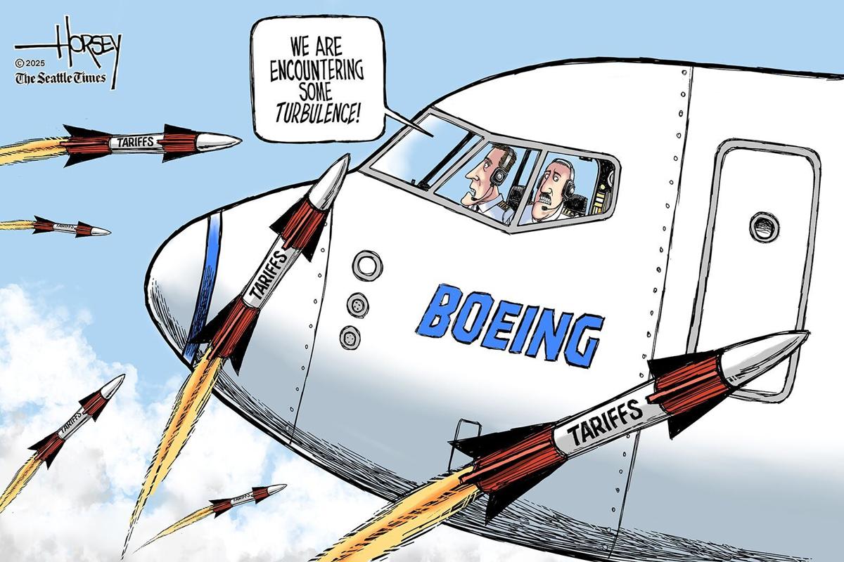 Editorial Cartoon: David Horsey (April 26, 2025) | Cartoons | union ...