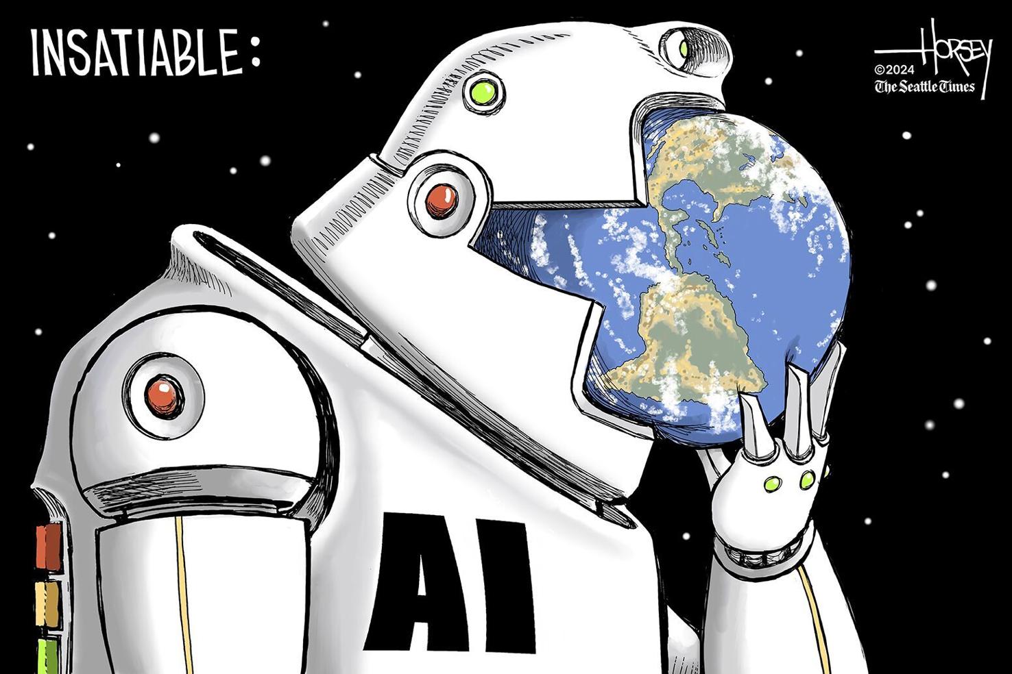 Editorial Cartoon: David Horsey (June 1, 2024) | Cartoons | union ...