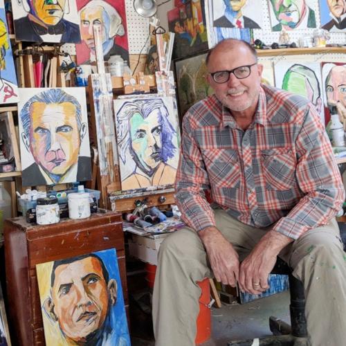 Painter hones portraiture as still life of a face | Arts And ...
