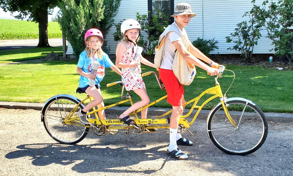 Bicycle built for 3 — what comes around goes around | Etcetera | union ...