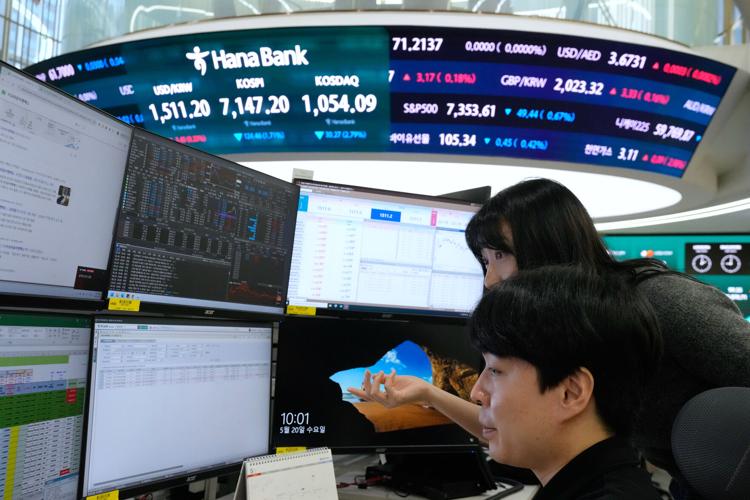 US stocks rally after pressure eases from the bond market and oil ...