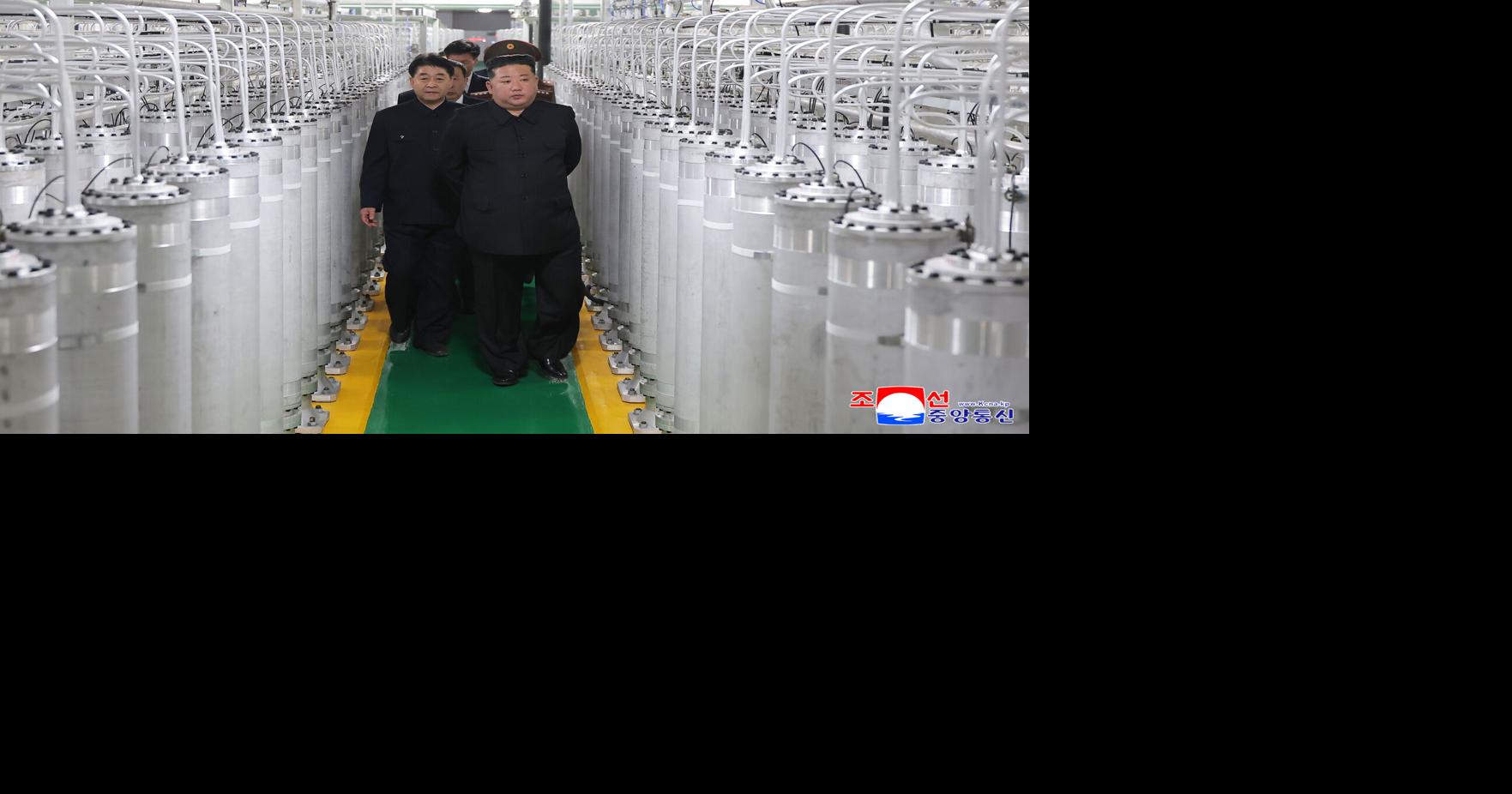 North Korea unveils a new plant to produce fuel for nuclear weapons ...