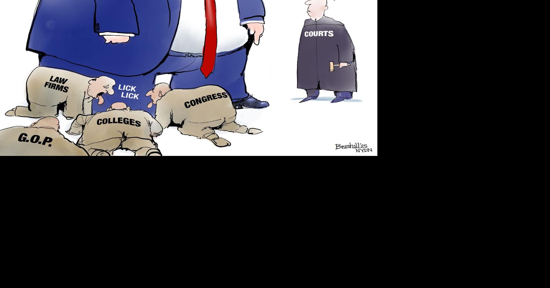 Editorial Cartoon: Bill Bramhall (April 21, 2025) | Cartoons | union ...